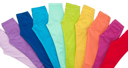 Colored Denim 101 – Fashion meets Food